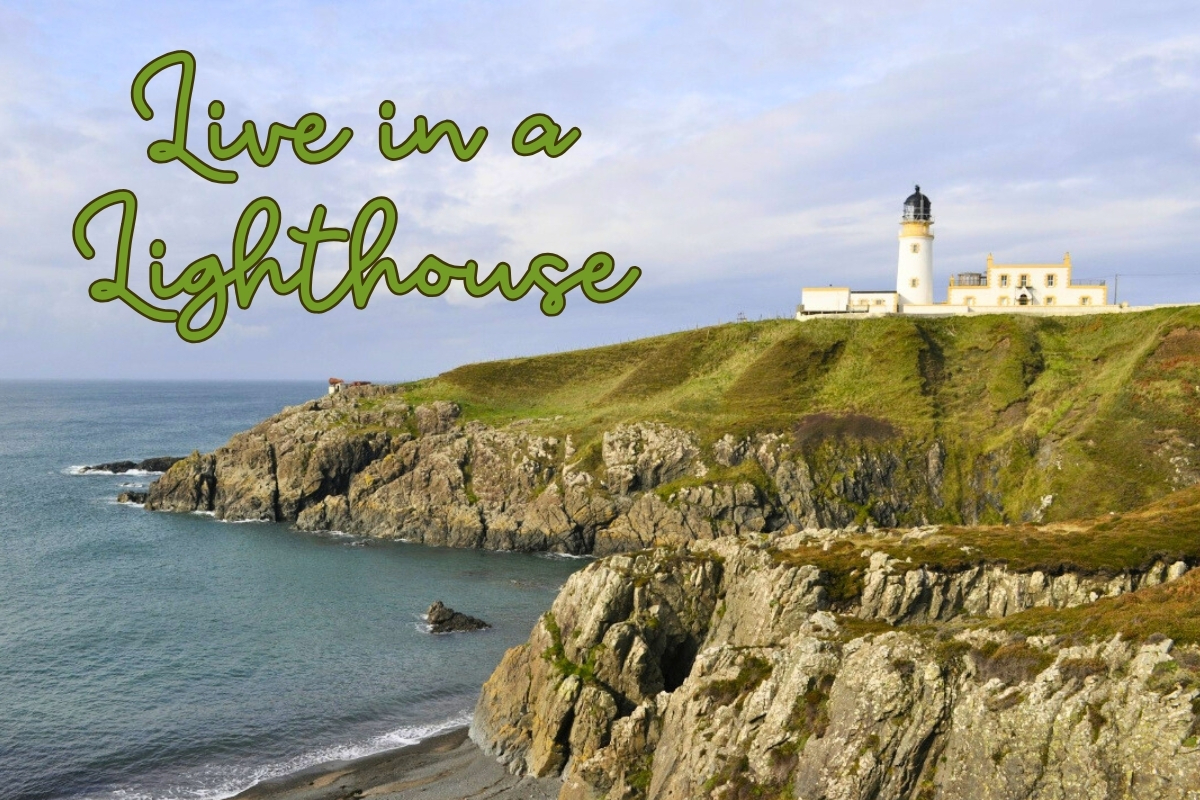 Renovate a Lighthouse on Remote Scottish Island Retreat